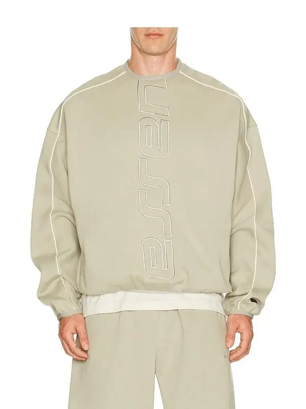 Fear Of God Active Trace Modern Crewneck Sweatshirt - Seal