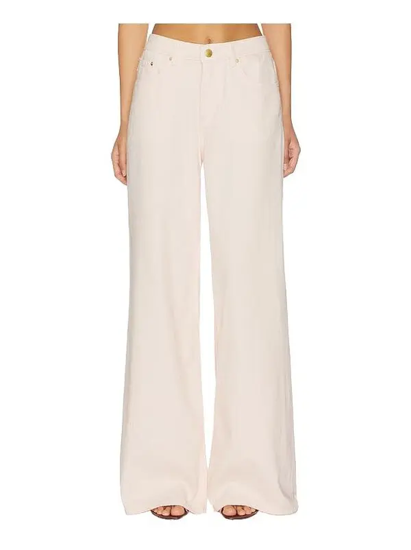 DL1961 Alex Low Rise Wide Leg Jeans - Ballet Aura