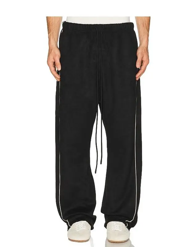 Fear Of God Signature Relaxed Pant In Black - Vintage Black