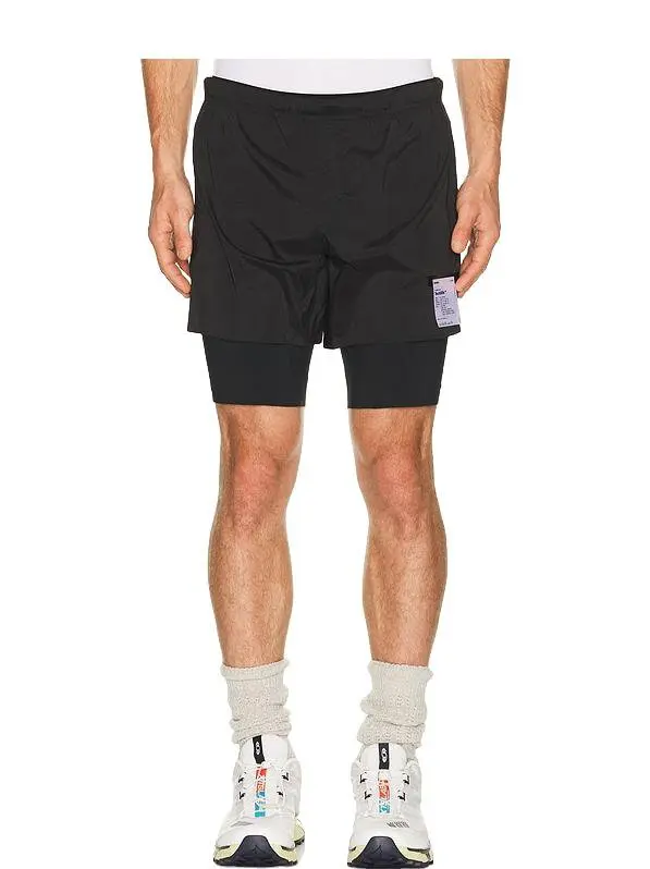 Satisfy Techsilk 8 Shorts - Black