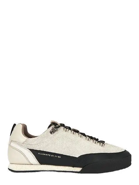 ALLSAINTS Harri Od Low Top Sneaker - Chalk White & Black