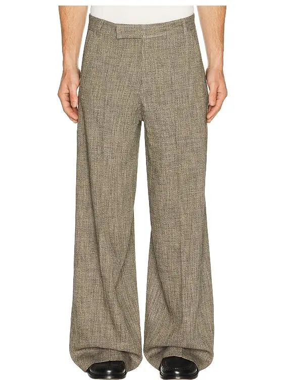 WON HUNDRED Eron Trousers - Salt & Pepper