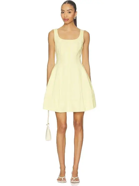 A.L.C. Vea Dress - Light Canary