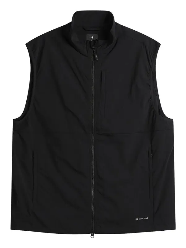 SNOW PEAK Utility Vest - Black