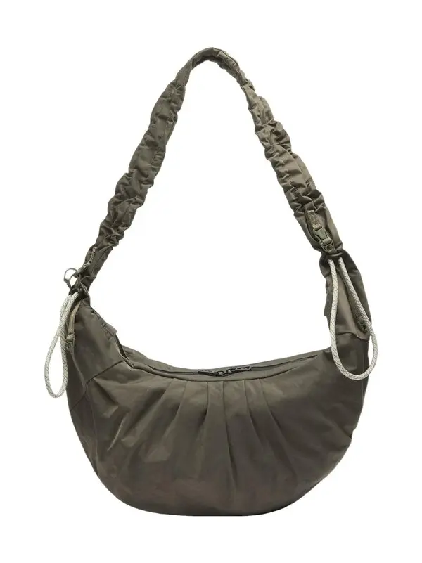 F/CE. Textured Twill Crossbody Bag - Charcoal