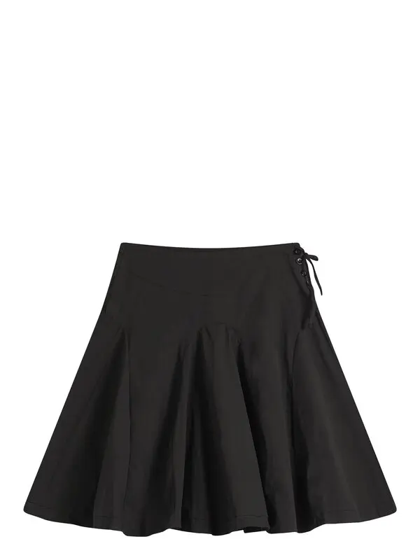 PEACHY DEN Missy Midi Skirt - Onyx