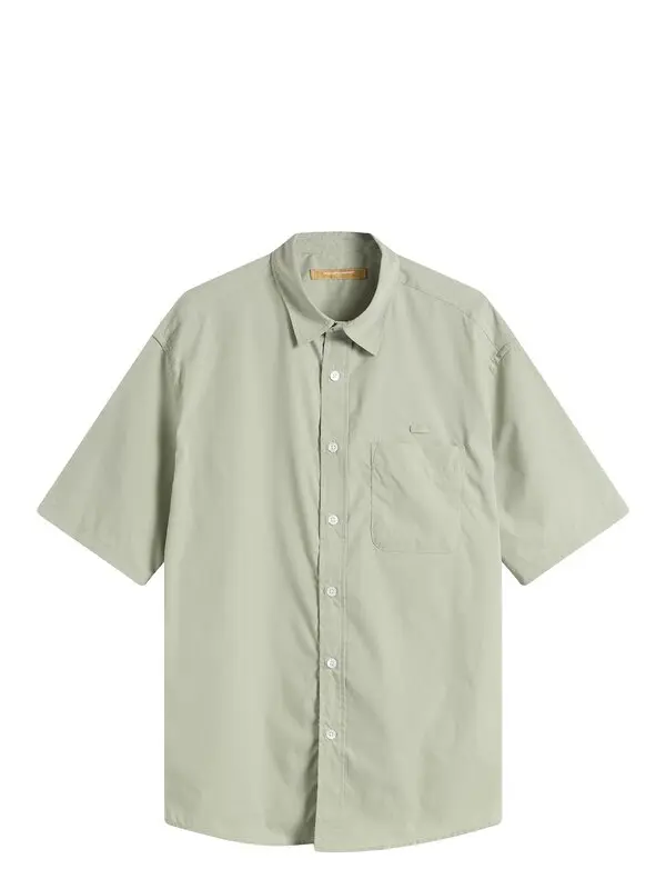 FRIZMWORKS Og Poplin Short Sleeve Shirt - Light Green