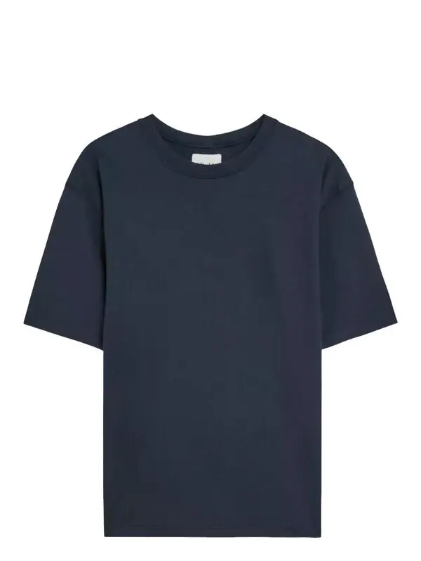 DRAKE'S Dropped-shoulder T-shirt - Blue