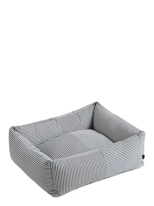 HAY Dog Bed Small - Blue/white Stripe