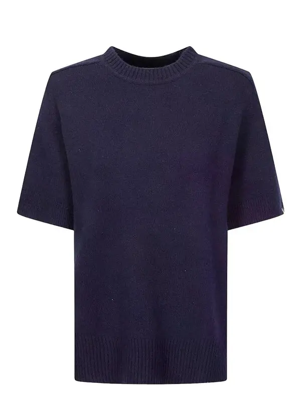 Extreme Cashmere Nº 454 Scott Short-sleeve T-shirt - Blue