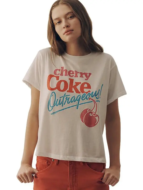 Chaser Very Cherry Tee - White
