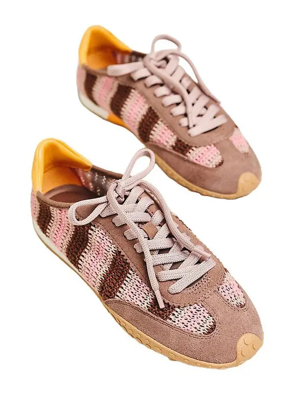 HOFF Bridge Crochet Sneakers - Brown Pattern
