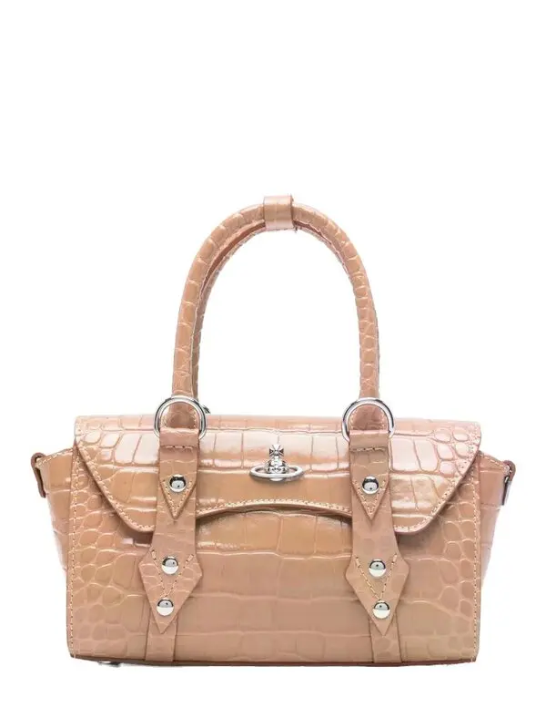 VIVIENNE WESTWOOD Mini Bettina Tote Bag - Neutrals