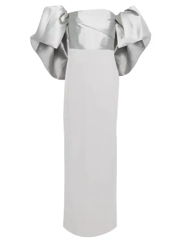 Solace London Floris Maxi Dress - Grey