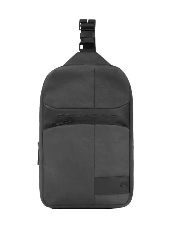 PIQUADRO Appliqué Laptop Bag - Grey