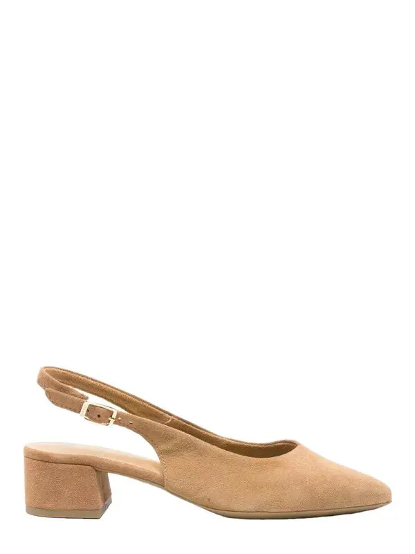 TAMARIS Suede Slingback Pumps - Neutrals