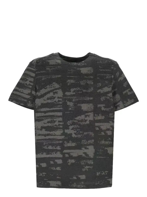 BOSS Abstract-print T-shirt - Black