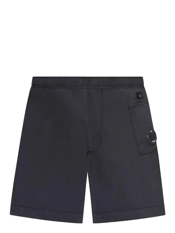 C.P. COMPANY Lens-detail Cargo Shorts - Blue