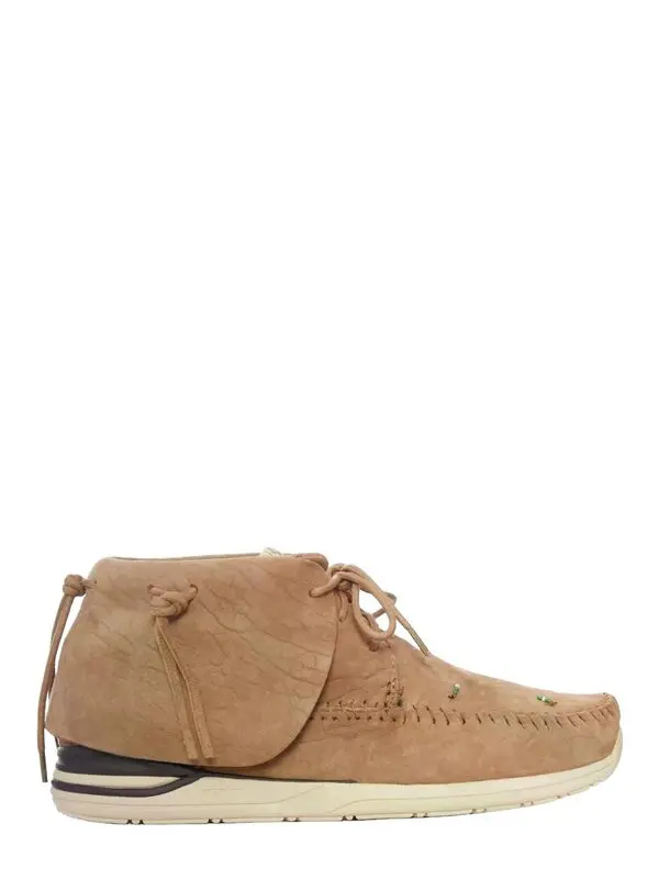 Visvim Fbt Lhamo-folk Desert Boots - Neutrals