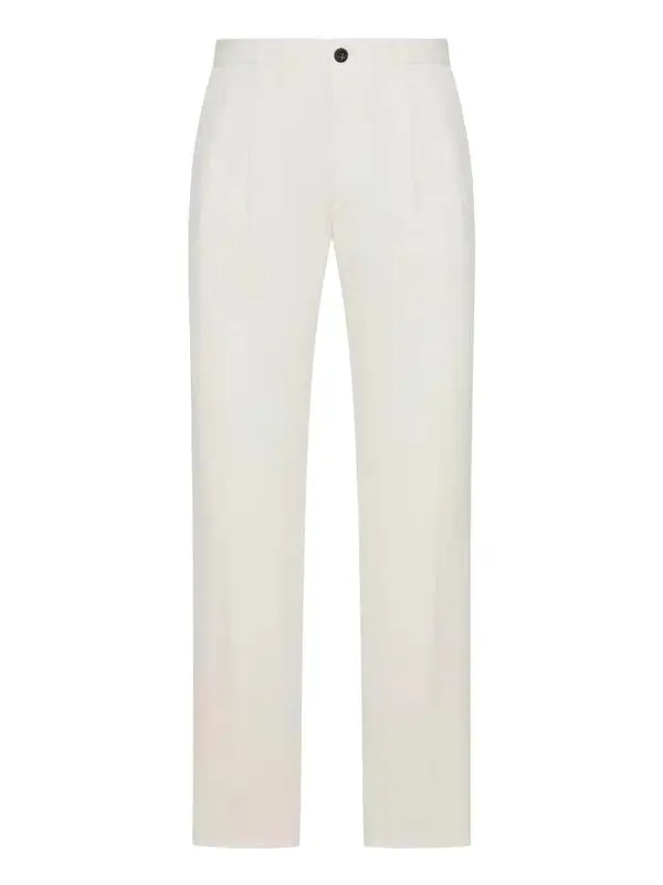 Incotex Pleated Tailored Trousers - Neutrals