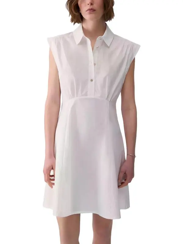 Liu Jo Poplin Mini Dress - White
