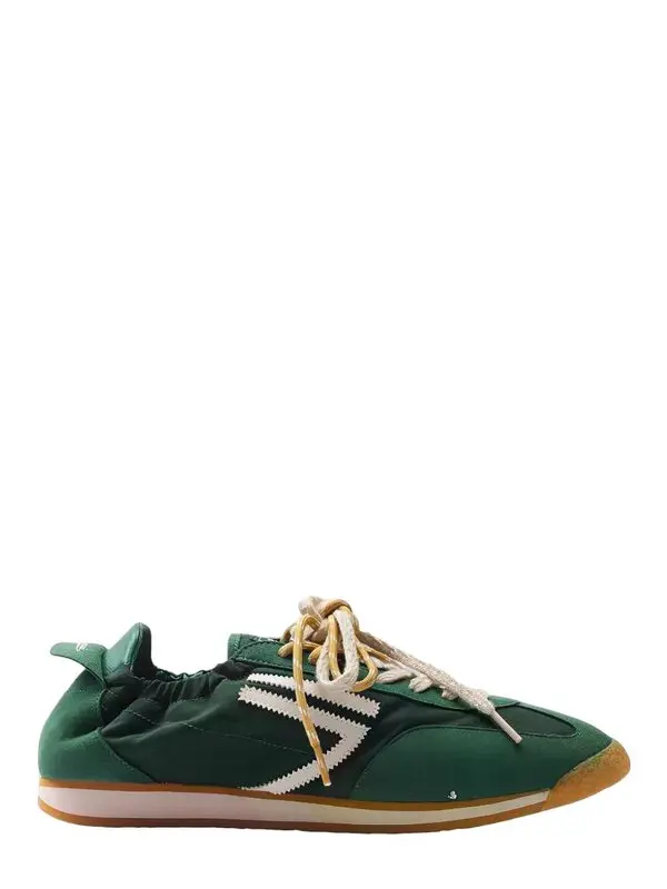 PURAAI Football Logo-patch Sneakers - Green