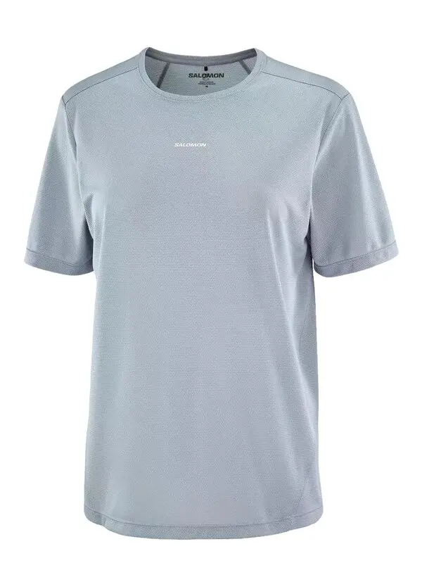 SALOMON Logo-print T-shirt - Blue