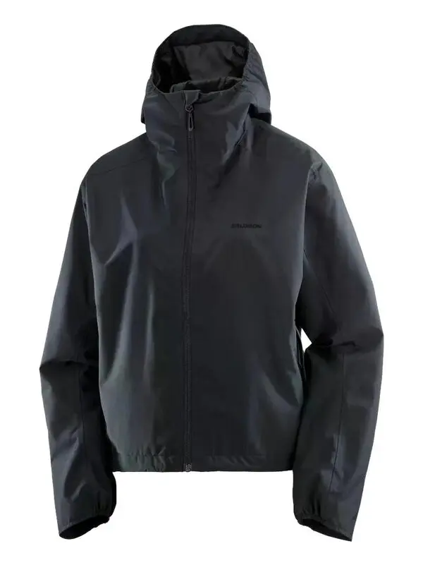 SALOMON Outscape 2l Logo-print Hooded Jacket - Black