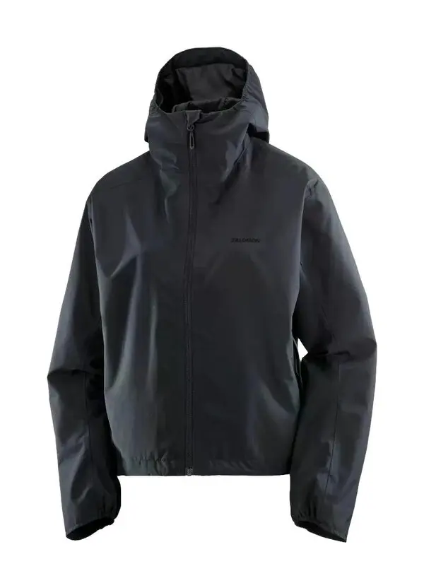 SALOMON Outscape 2l Logo-print Hooded Jacket - Black