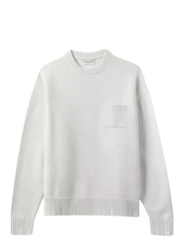 Johnstons Of Elgin Chest-pocket Sweater - White
