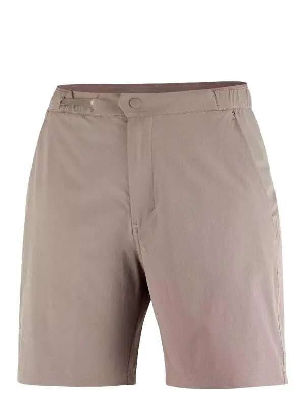 SALOMON Logo-print Elasticated Shorts - Neutrals