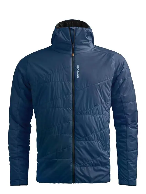 ORTOVOX Piz Duan Quilted Hooded Jacket - Blue