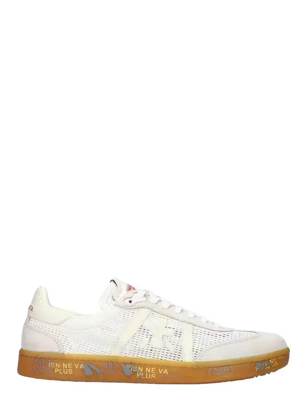 Premiata Bonnie Mesh-panel Sneakers - Neutrals