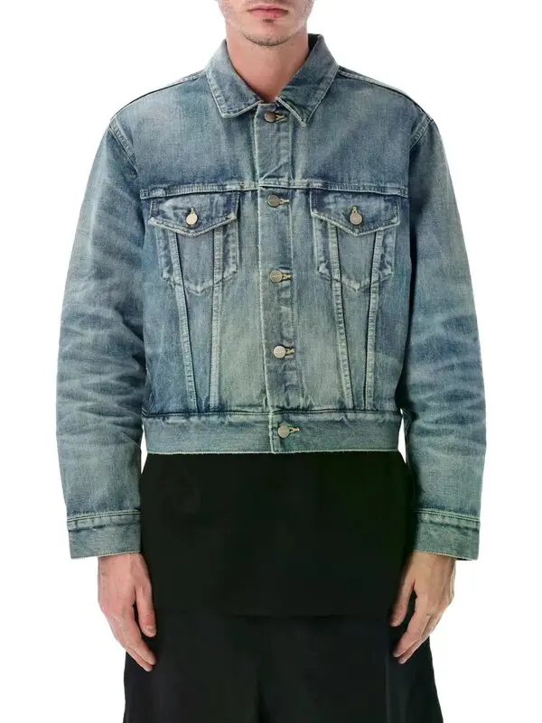 Fear Of God Japanese Selvedge Classic Trucker Jacket - Blue