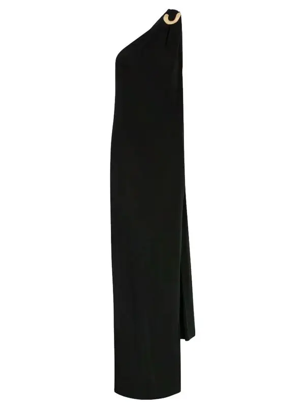 DELOS Rania One-shoulder Maxi Dress - Black