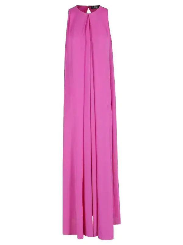 GIANLUCA CAPANNOLO Anka Draped Maxi Dress - Pink