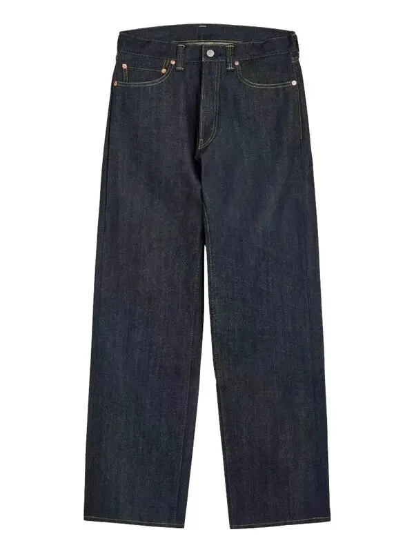 Blue Blue Japan Contrast-stitch Jeans - Blue