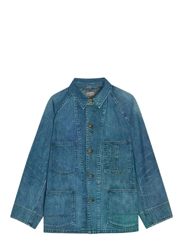 Blue Blue Japan Washed Denim Jacket - Blue