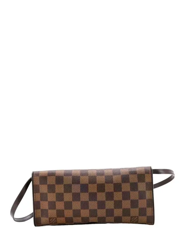 LOUIS VUITTON Twin Handbag Damier Gm Crossbody Bag - Brown