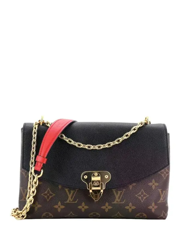 LOUIS VUITTON Saint Placide Monogram Shoulder Bag - Black