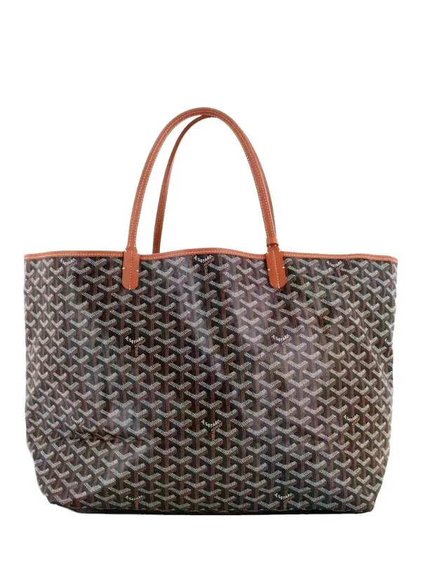 Goyard Saint Louis Coated Canvas Gm Tote Bag - Brown