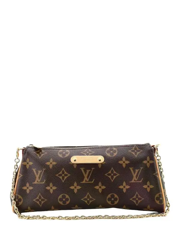 LOUIS VUITTON Eva Handbag Monogram Canvas - Brown