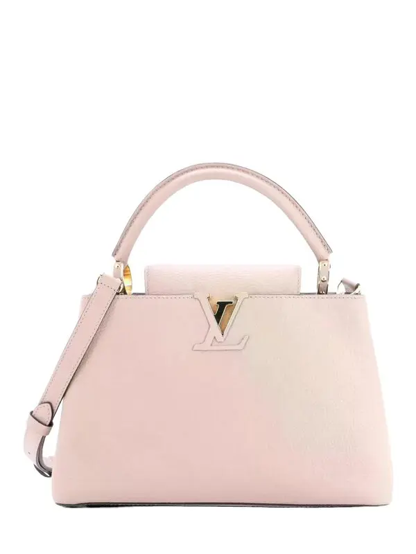 LOUIS VUITTON Capucines Pm Satchel - Grey