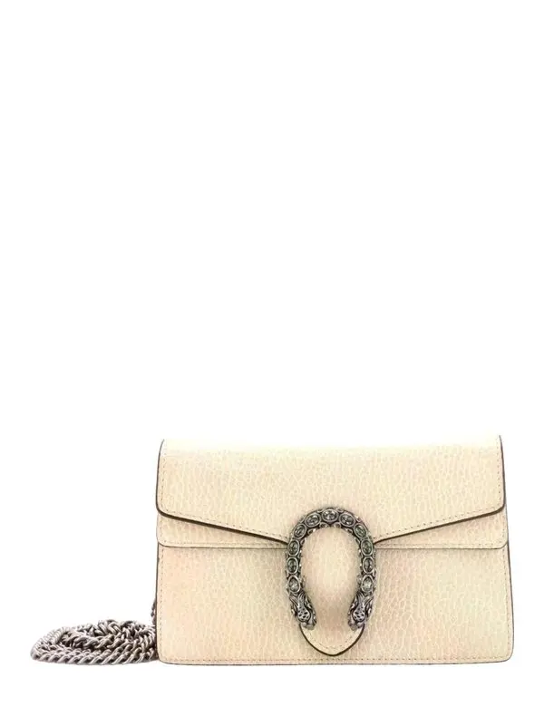 Gucci Dionysus Super Mini Clutch Bag - Neutrals