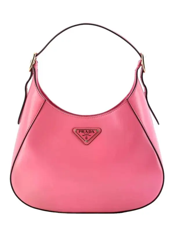 Prada Cleo Shoulder Bag Box Calf Medium - Pink