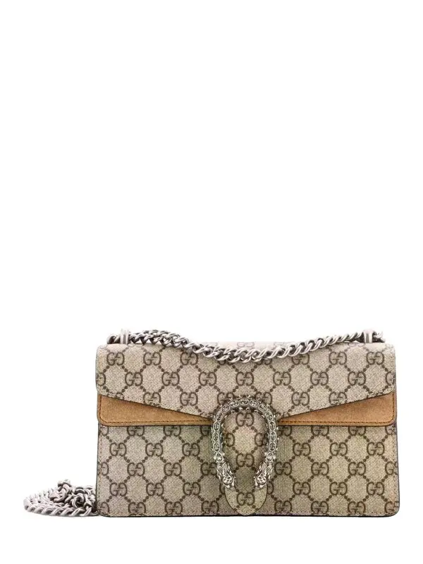 Gucci Dionysus Gg Coated Canvas Small Shoulder Bag - Brown