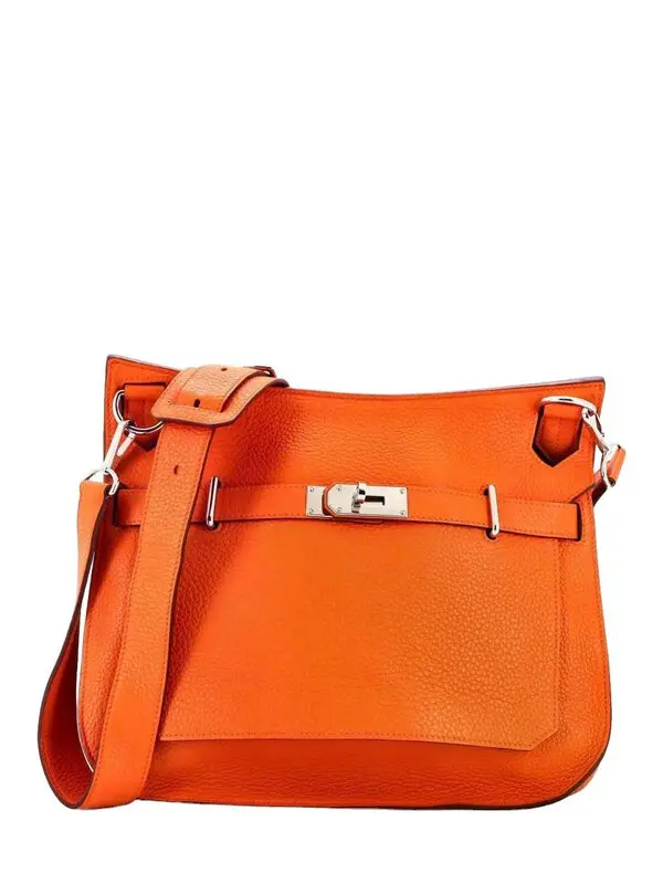 Hermès Jypsiere 34 Crossbody Bag Clemence - Orange