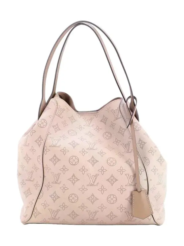 LOUIS VUITTON Hina Mm Shoulder Bag Mahina Leather - Neutrals
