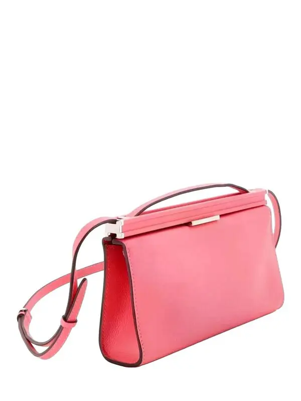 Hermès Clic-h Evercolor 21 Shoulder Bag - Pink