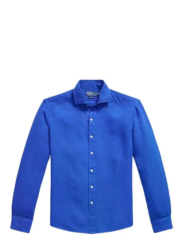 Polo Ralph Lauren Linen Shirt - Blue